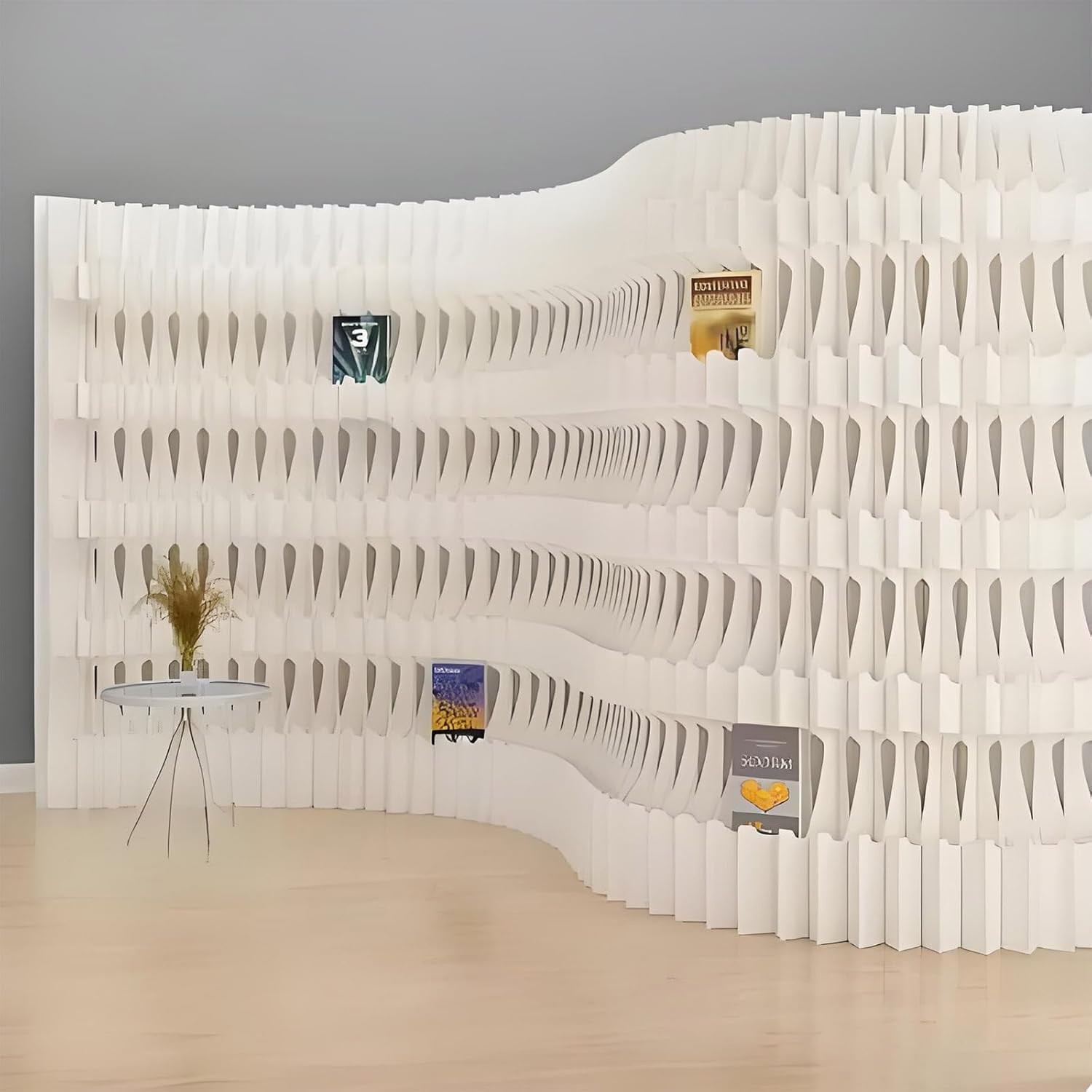 Paper partition,Paper retractable room divider,Folding paper room ...