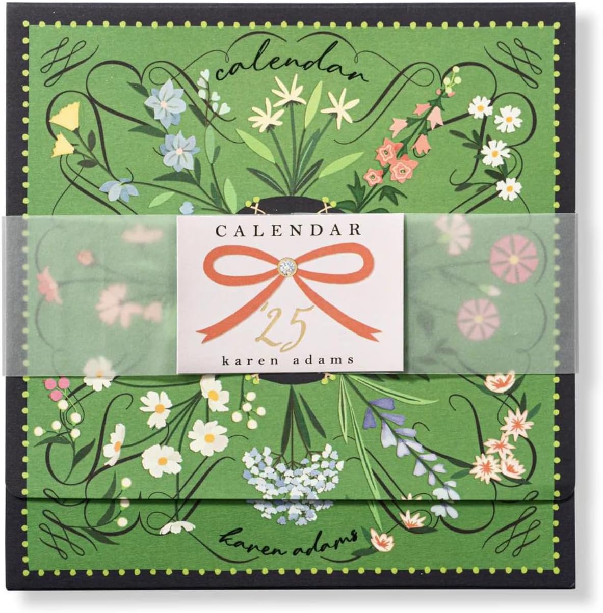 Amazon.com : Karen Adams 2025 Desk Calendar Classic Refill Supplement ...