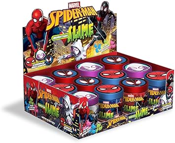 Amazon.com: Marvel Spider-Man Quantum Slime, 12-Pack Assortment ...