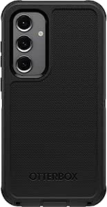 Amazon.com: OtterBox Samsung Galaxy S24 FE Defender Series Case - Black, Rugged & Durable, with ...