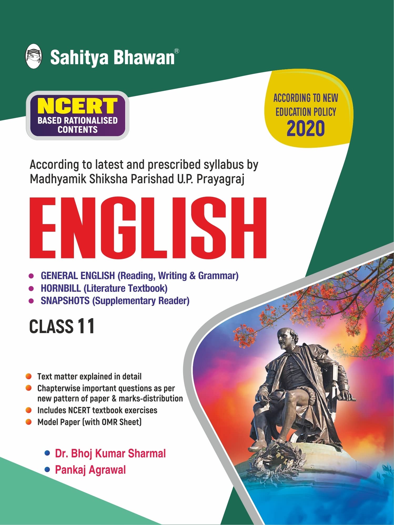 Sahitya Bhawan Topic Wise Textbook Class 11 English based on NCERT for ...