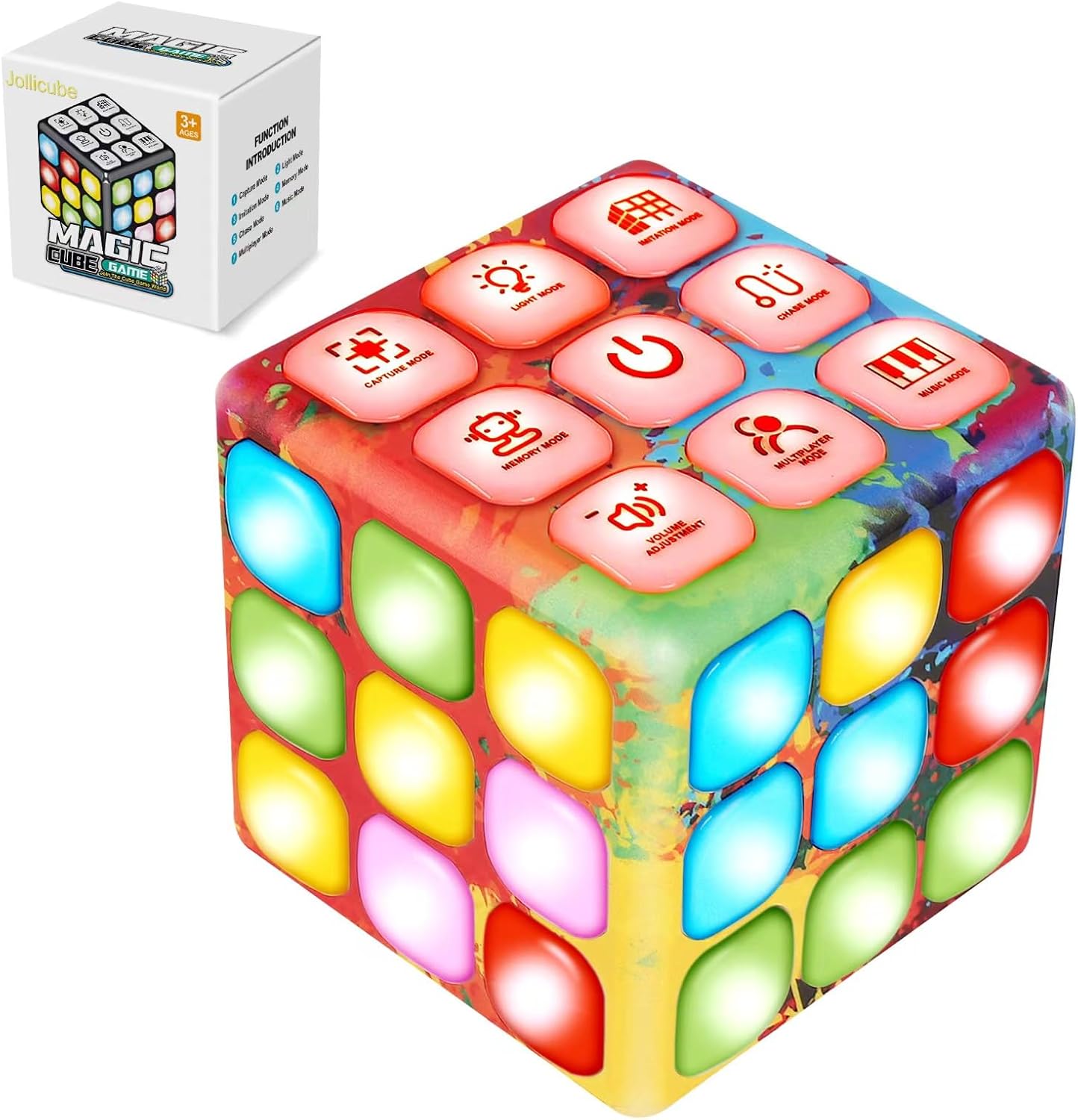 Amazon.com: Play Number Light Up Cubes, Gifts for Boys and Girls Ages 6 ...