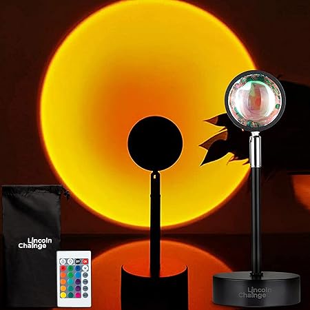 Sunset Lamps Projector Sun Lamp - Sunlight Lamp for Photographers and ...