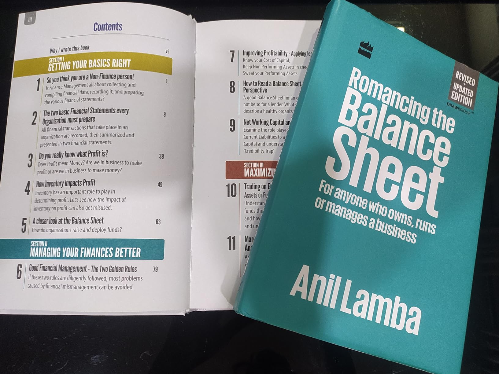 Romancing The Balance Sheet-Second Edition : Dr Anil Lamba: Amazon.in ...