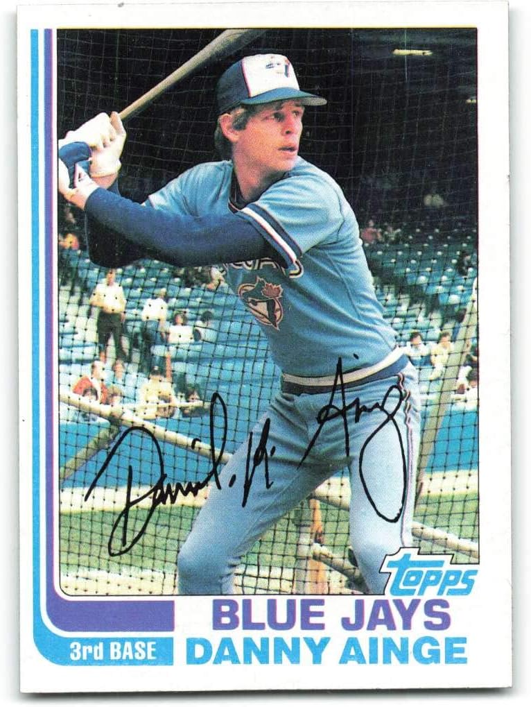 Amazon.com: 1982 Topps Baseball #125 Danny Ainge Toronto Blue Jays ...