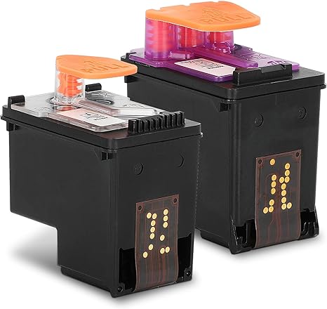 Amazon.com: X4E75A M0H50A Printhead (Black & Tri-Color) Replacement For ...