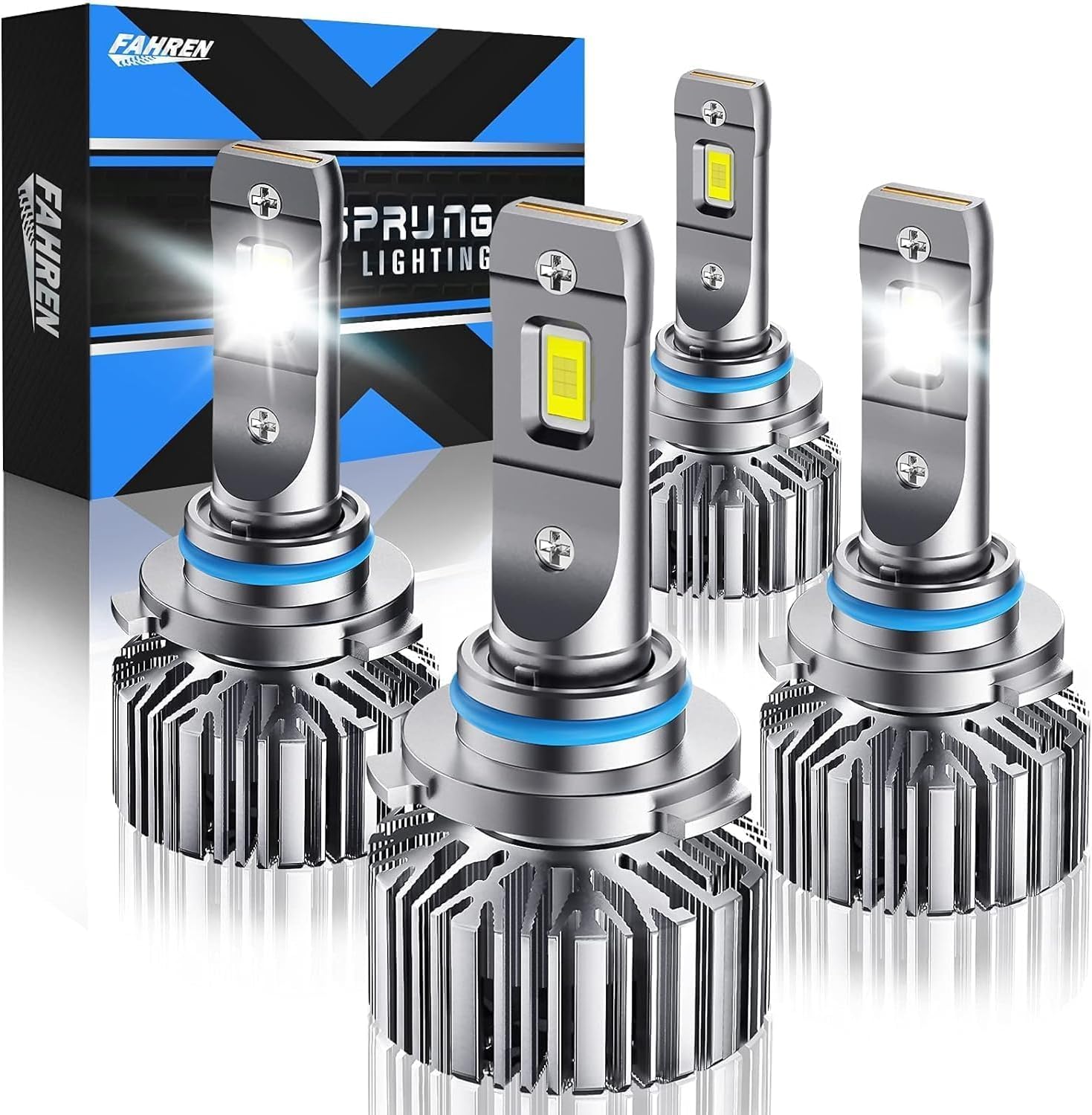 Amazon.com: FAHREN 9005/HB3 and 9006/HB4 Light Bulbs Combo, 44000 ...