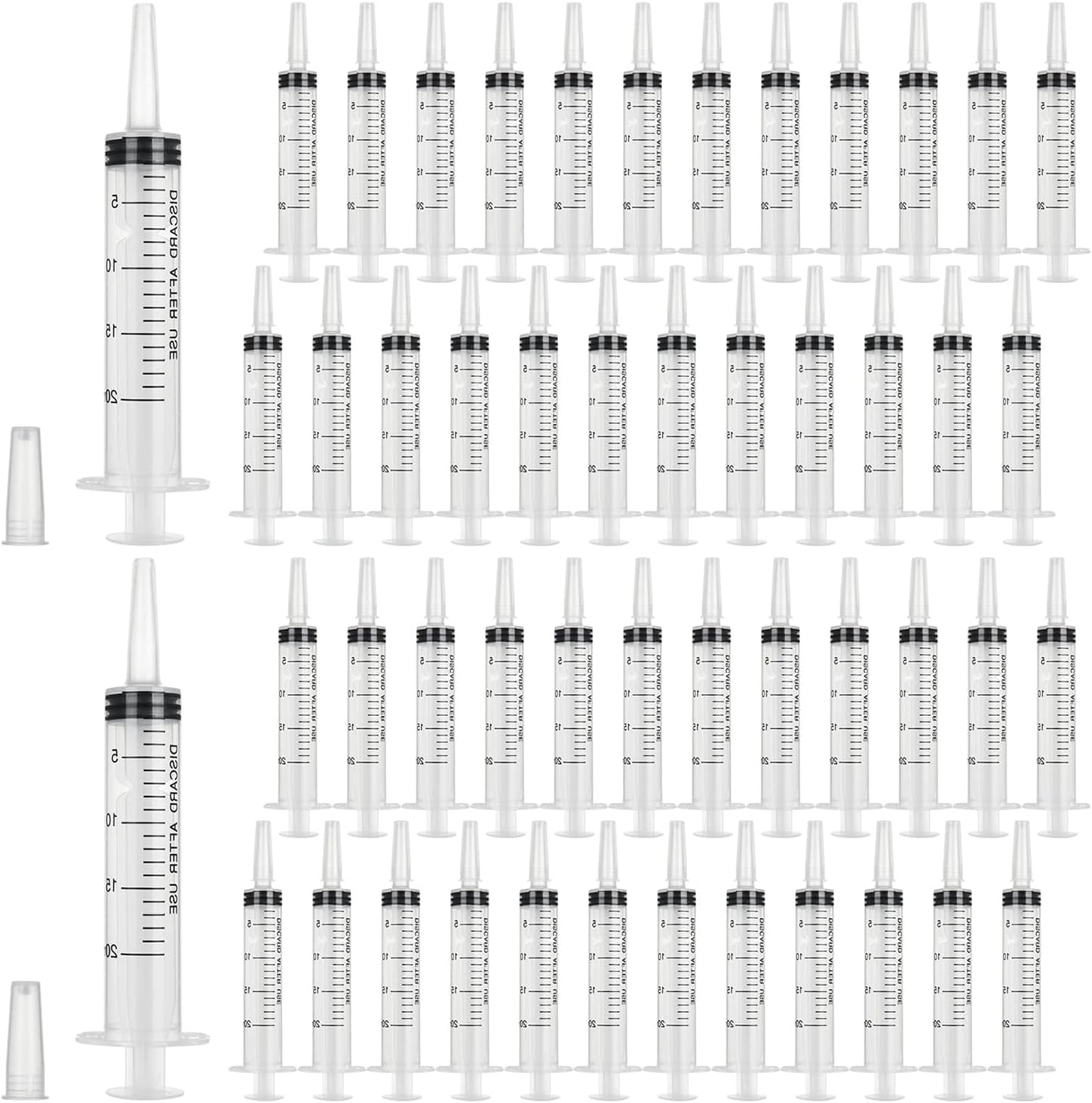Amazon.com: 20 ml Syringes without Needle, Syringe for Liquid, Oral ...