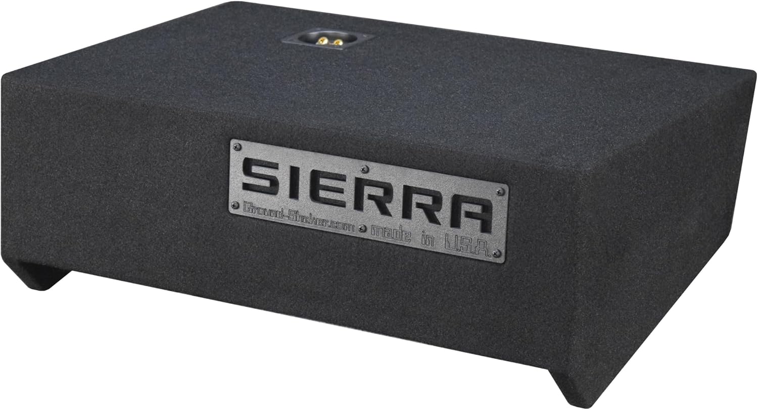 Amazon.com: 2019-2024 Sierra Extended Cab 13" Sub Box Subwoofer ...