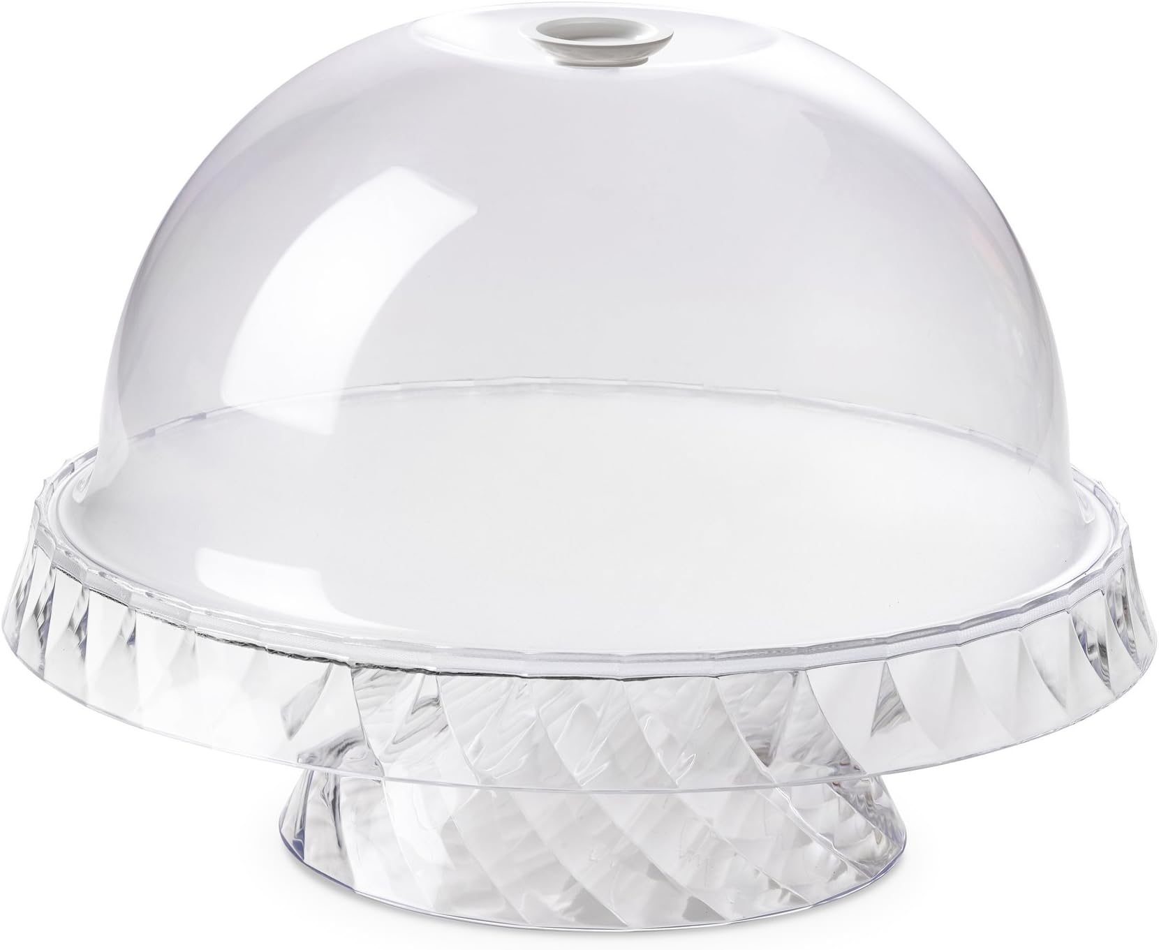 OZD Cloche a Gateau Transparent, Presentoir a Gateau Multifonctionelle ...