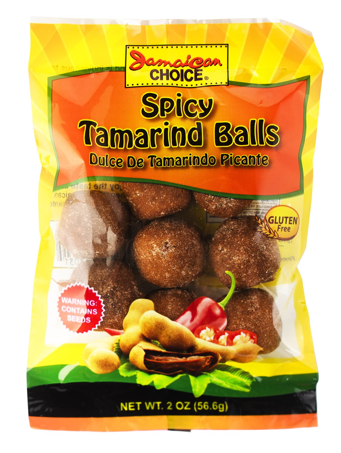Amazon.com: Jamaican Choice Spicy Tamarind Balls, Sweet And Sour ...