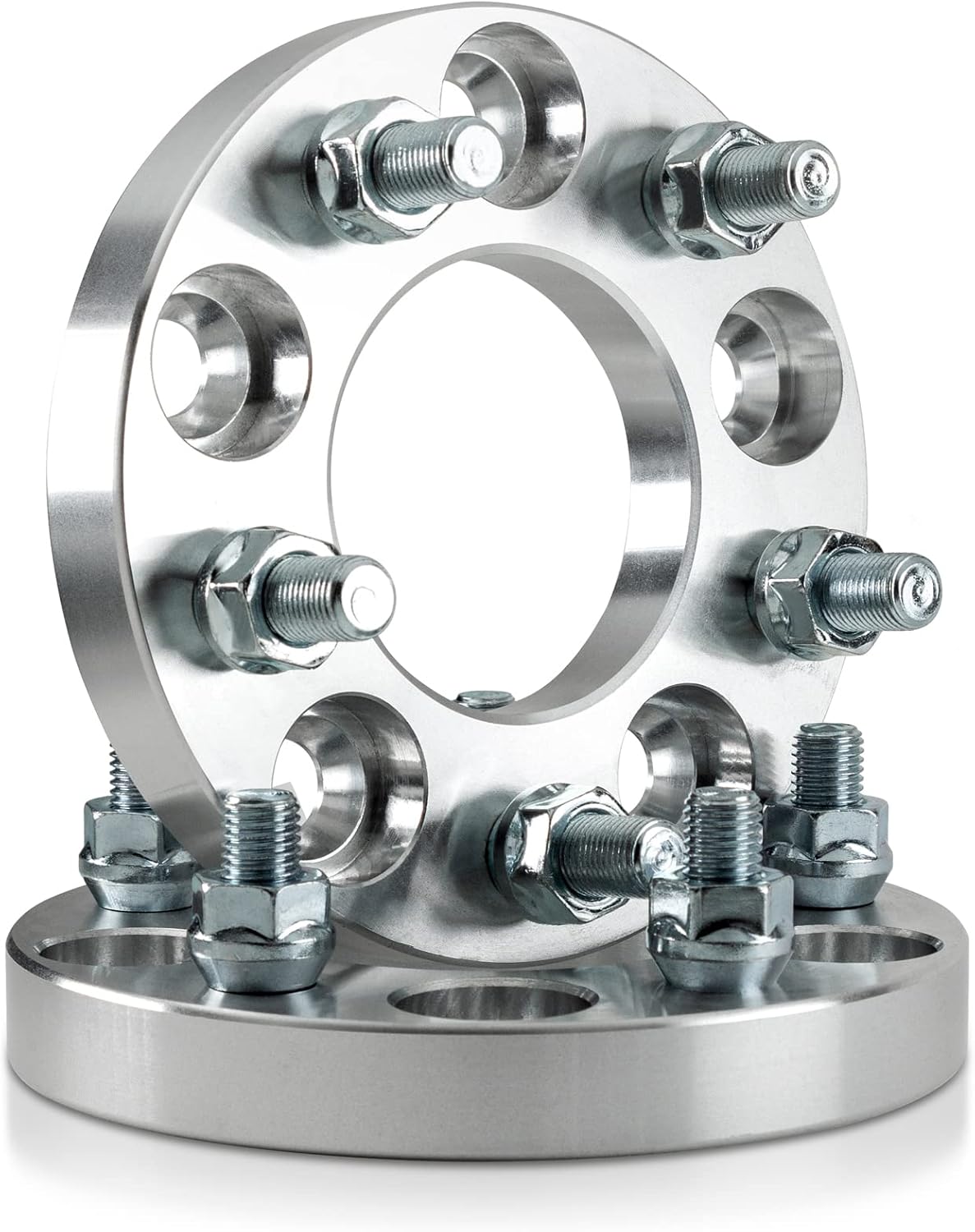 25mm (1 Inch) Hubcentric Wheel Spacers (Without Lip) 5x115 Compatible ...