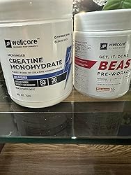 Wellcore - Micronised Creatine Monohydrate (250g, 83 Servings ...