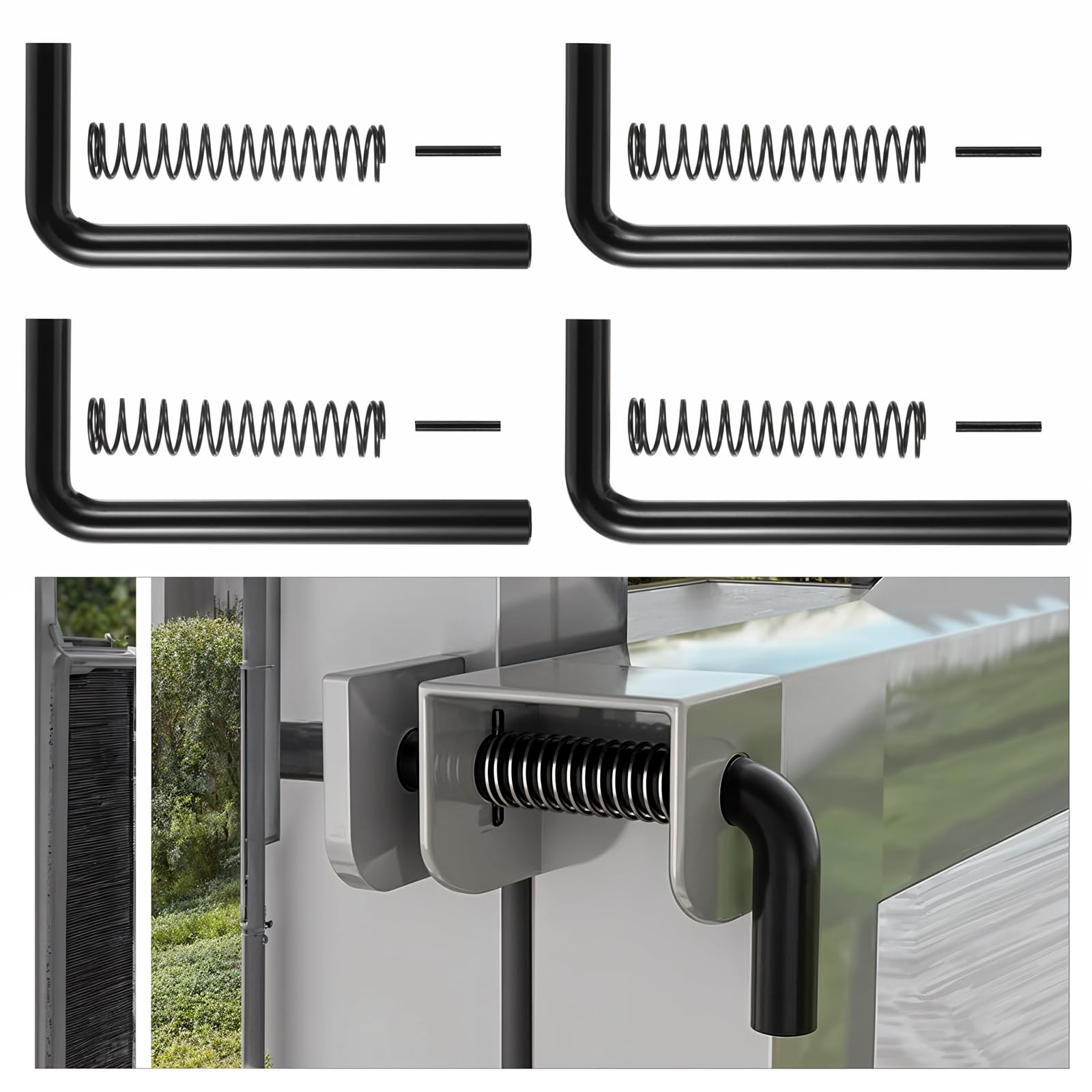 Amazon.com: 4 Pcs Trailer Gate Spring Latch Kit 819t for Carry-On ...