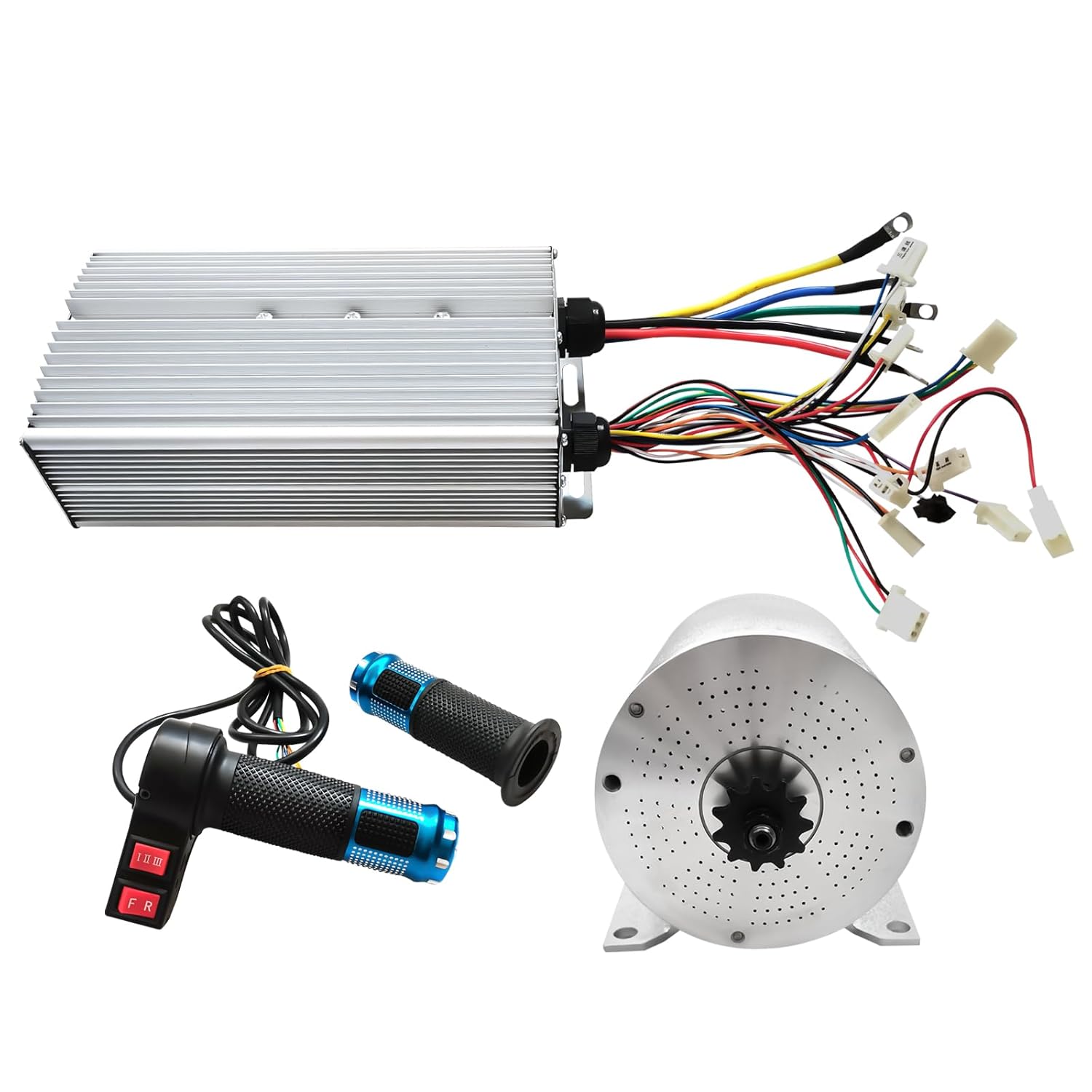 Amazon.com: LyeXD 60V 2000W Electric Brushless DC Motor Controller Kit ...
