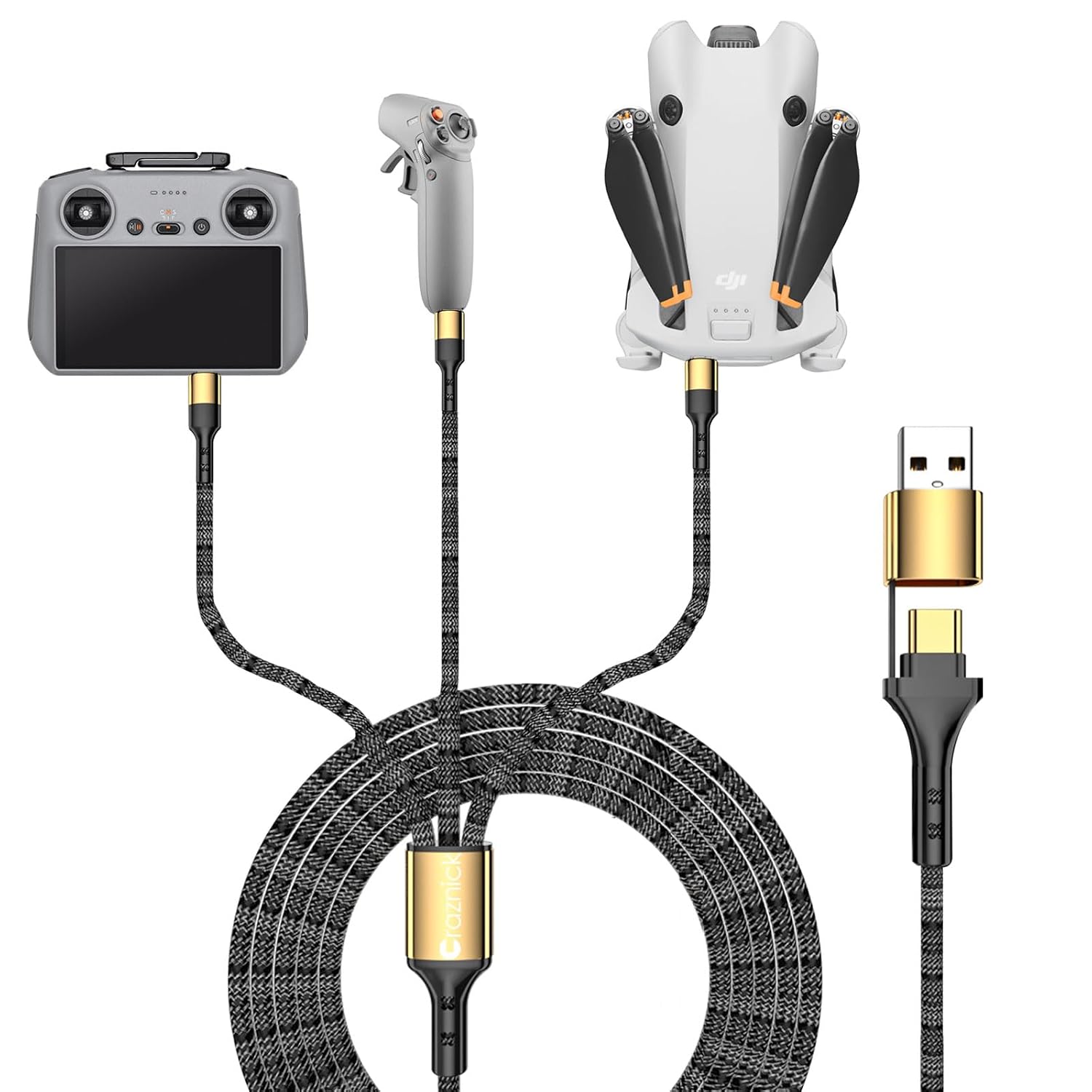 Cable de Carga para DJI Neo/Mini 4K/Mini 4 Pro/Mini 3 Pro/Mavic 3 Pro ...