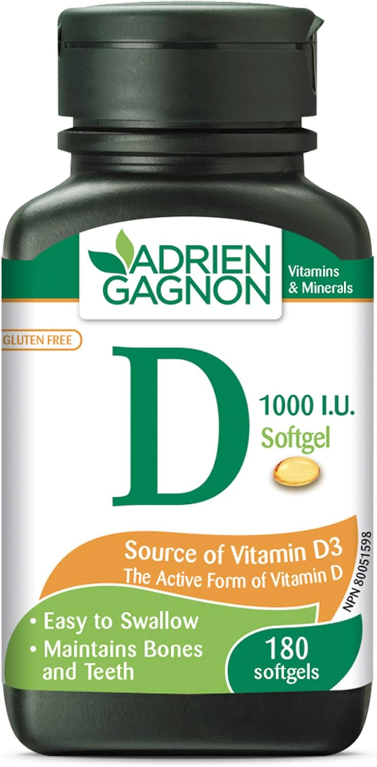 Adrien Gagnon Vitamin D 1000 IU Orange Chewable Tablets - 100 Tabs: Buy ...