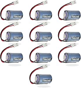 Amazon.com: [10 Pack] 3.6V SB-AA02 Non-Rechargeable Battery for Tekcell ...