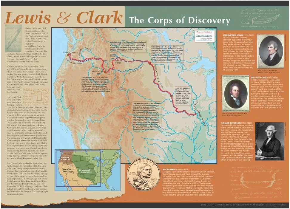 Amazon.com: Knowledge Unlimited Inc. Lewis and Clark Corp of Discovery ...