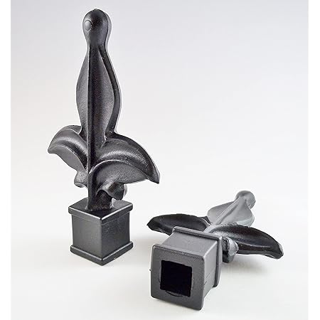 Amazon.com : Retrospec Creations 10 Each for 5/8” Black Plastic Finial ...