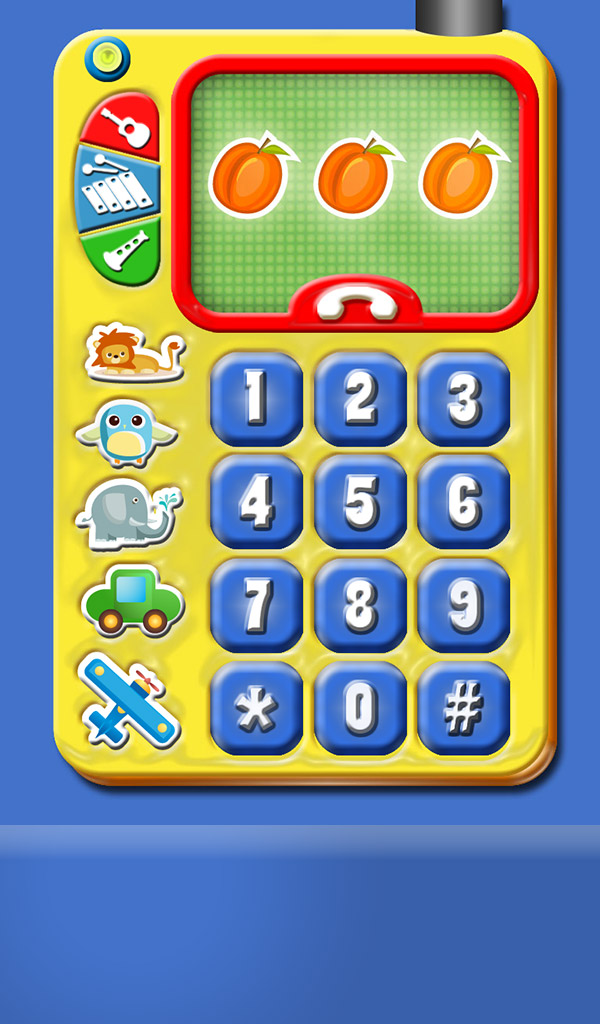 Baby Telefon - Spiel für Babys und Kleinkinder (von happy Touch ...