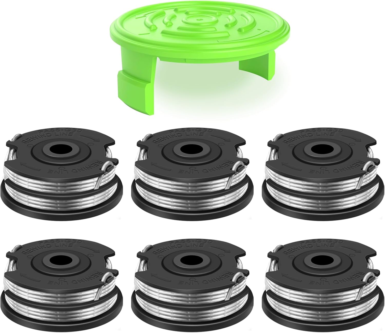 Amazon.com : 7 PCS Dual Weed Wacker String Compatible with Greenworks ...