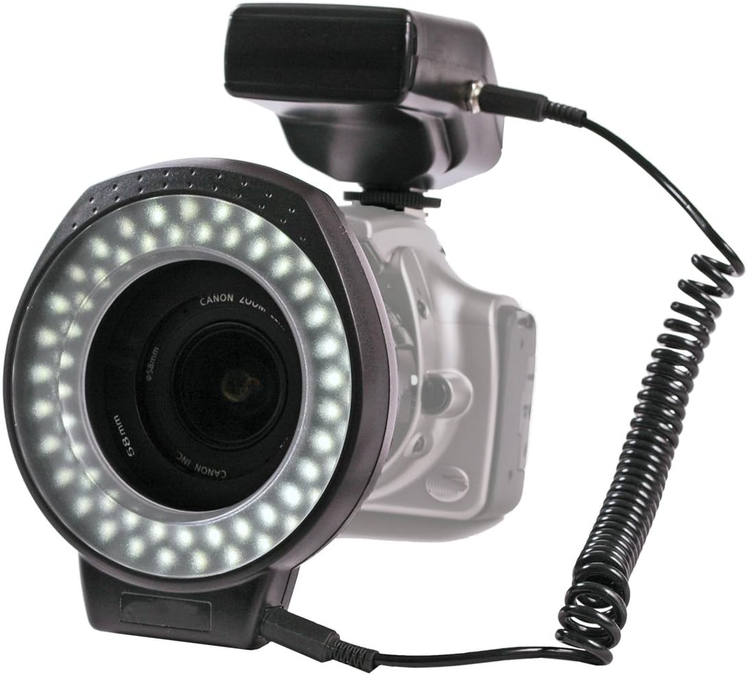 Amazon.com : 60 LED Ringlight with a Built-In Dimmer Switch, Includes ...