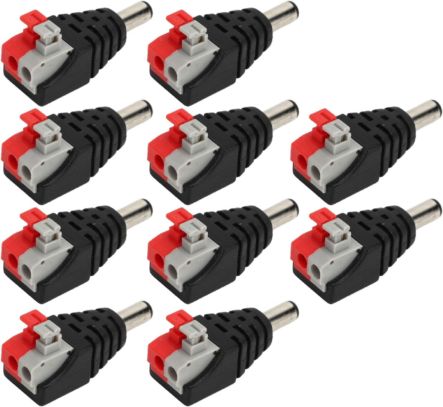 Conector de Alimentación CC, Conector Macho BNC de 10 Piezas, Conector ...