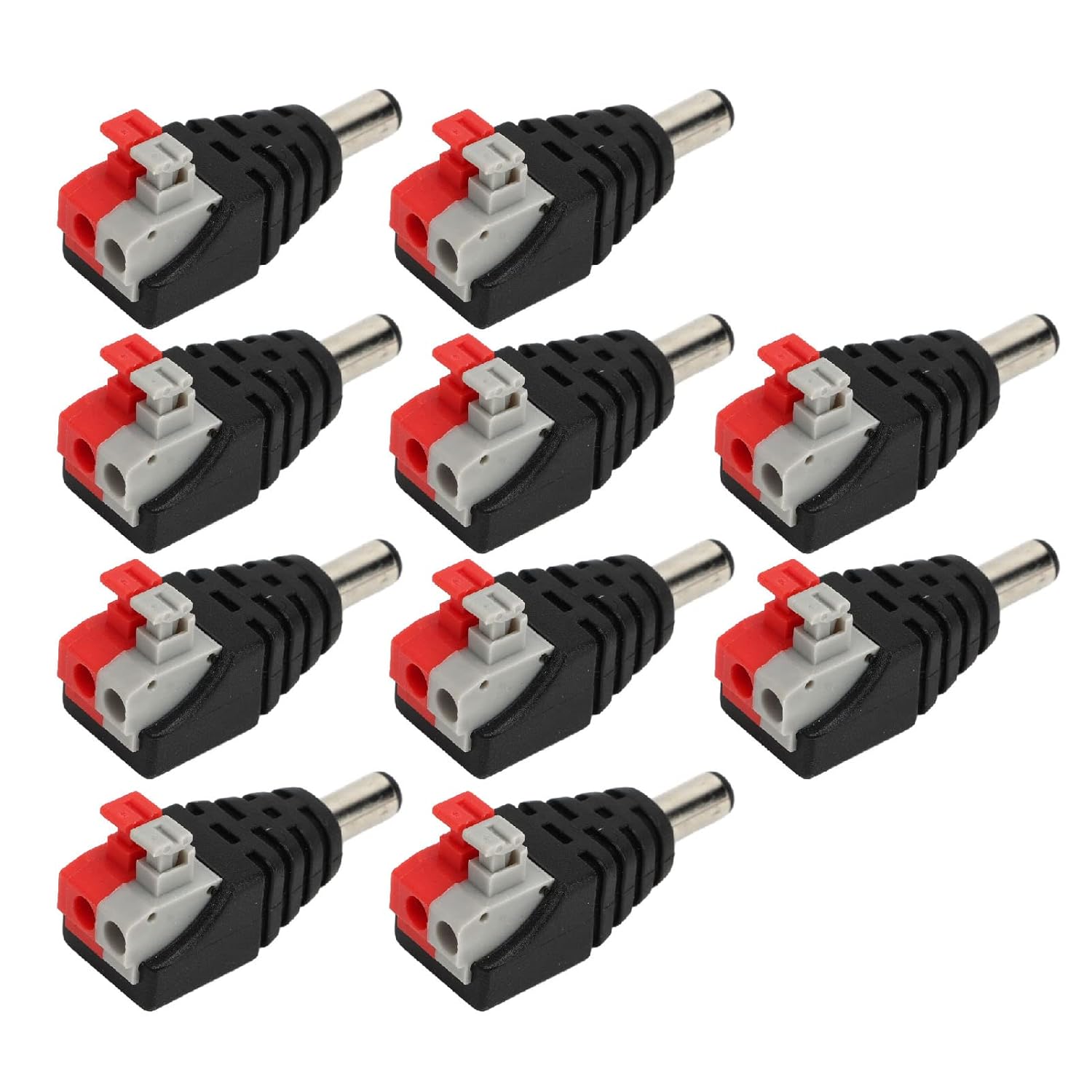 Amazon.com: DC Power Connector,10Pcs BNC Male Connector,Power Jack ...