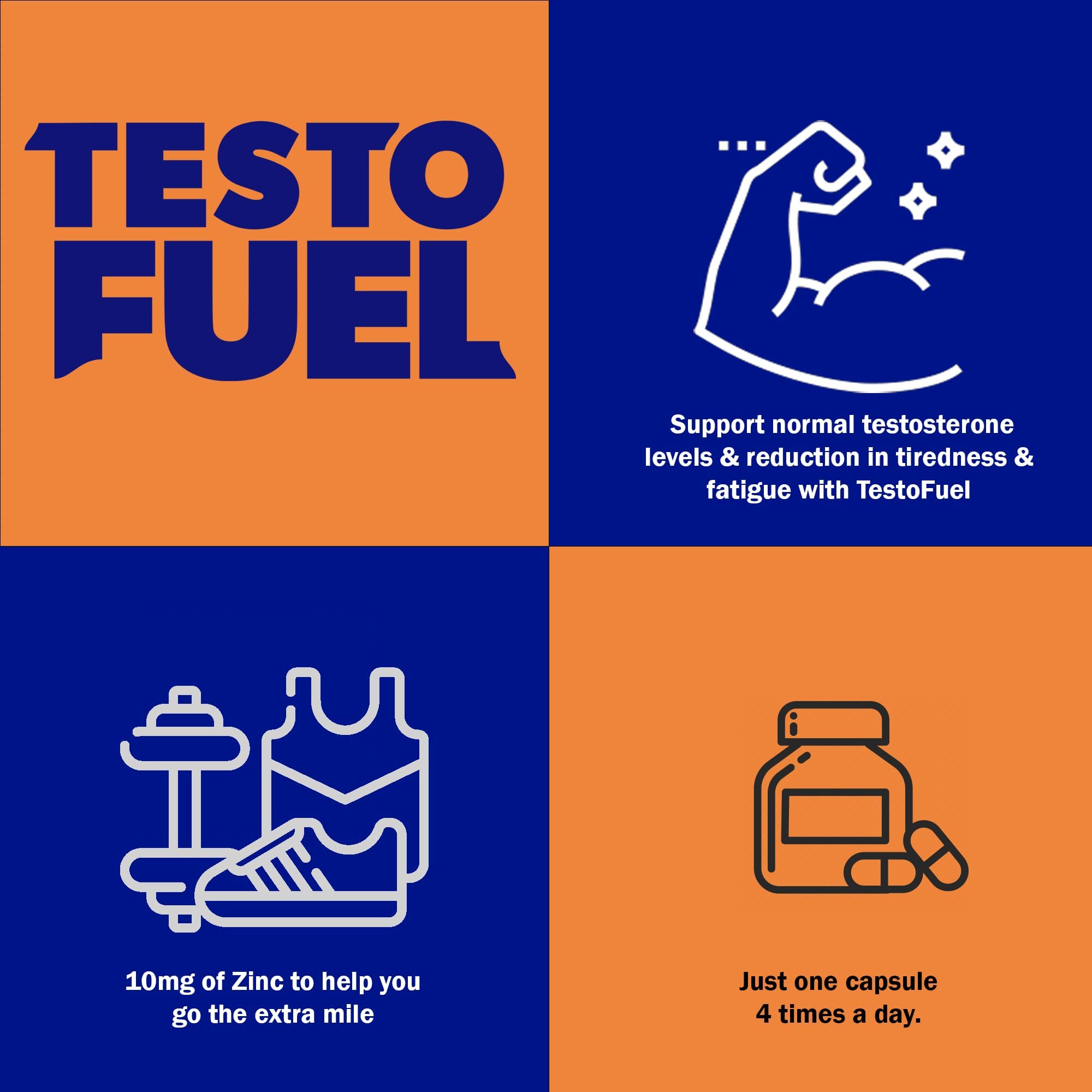 Snapklik.com : ROAR AMBITION TestoFuel 120 T-Booster Pills - Test ...