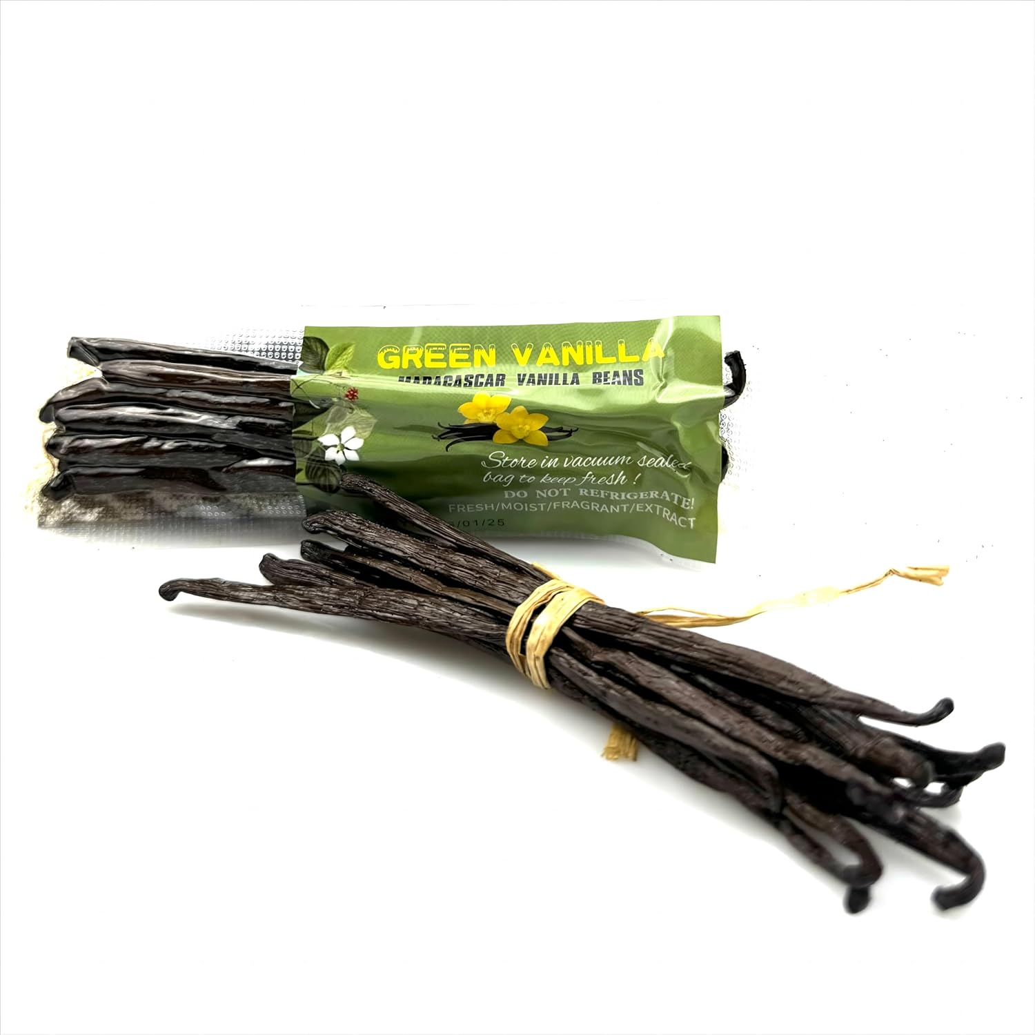 Amazon.com : 10 Madagascar Vanilla Beans-Whole Pods Grade A for Vanilla ...