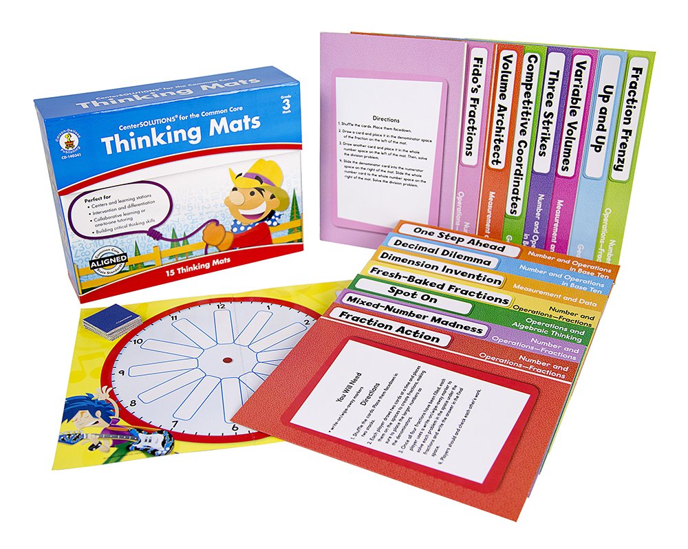 Thinking Mats Grade 3 Math : Carson-Dellosa Publishing Company, Inc ...