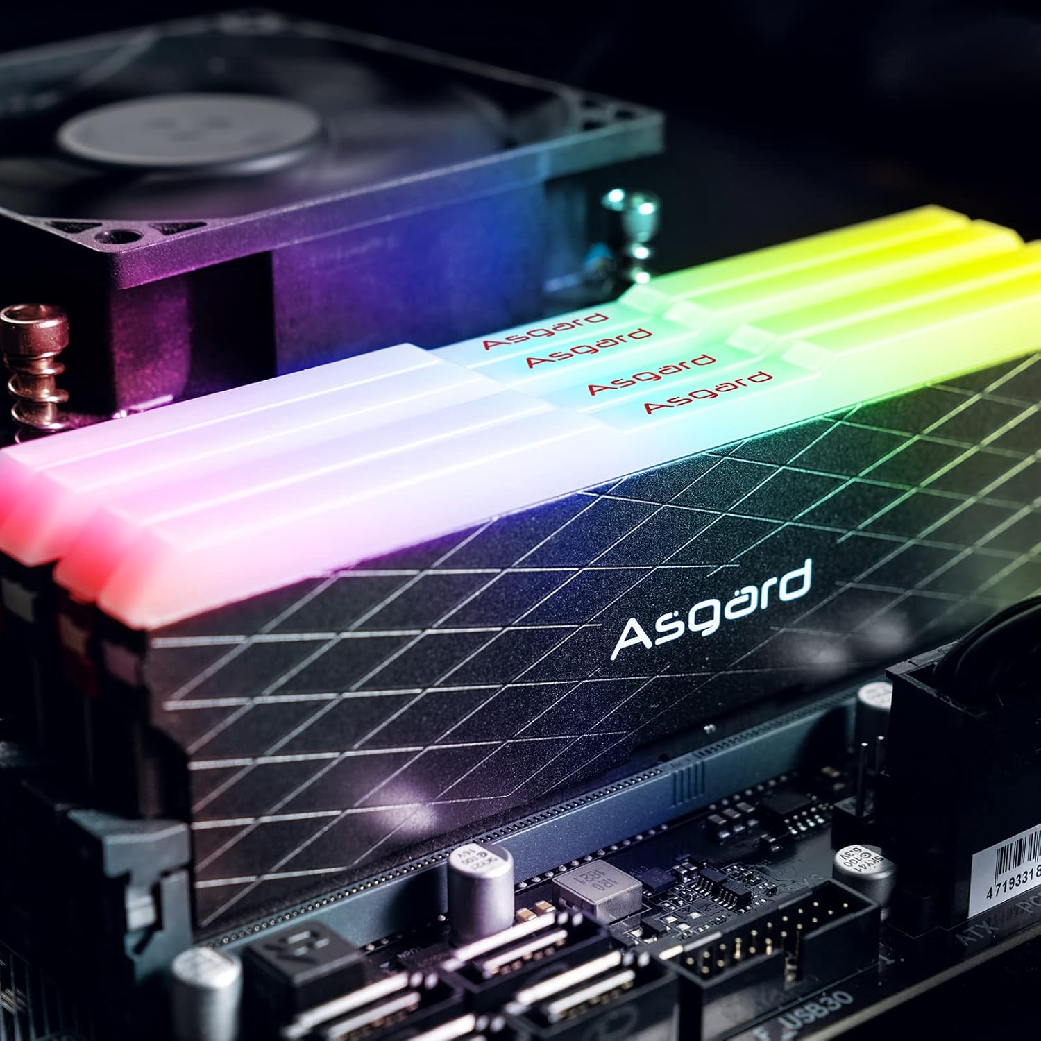 Asgard Ram-DDR4 Ram-32GB (2x16GB) RGB PRO Ram 3200MHz CL16 DDR4 RAM ...