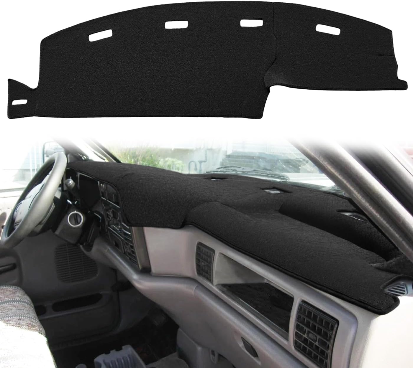 Amazon.com: Yiz Dashboard Cover Dash Cover Mat Pad Custom Fit for Dodge ...