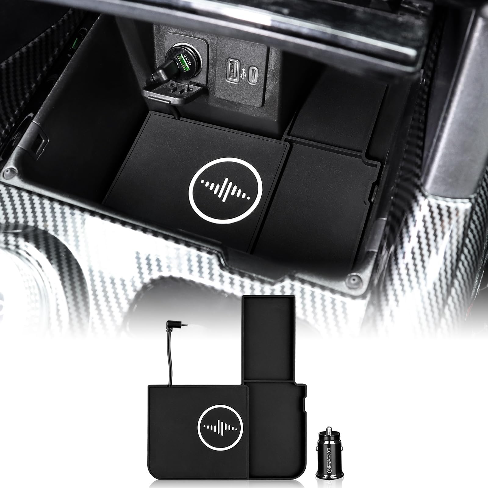 Amazon.com: FDAIUN Wireless Phone Charging Pad for Chevrolet Equinox ...