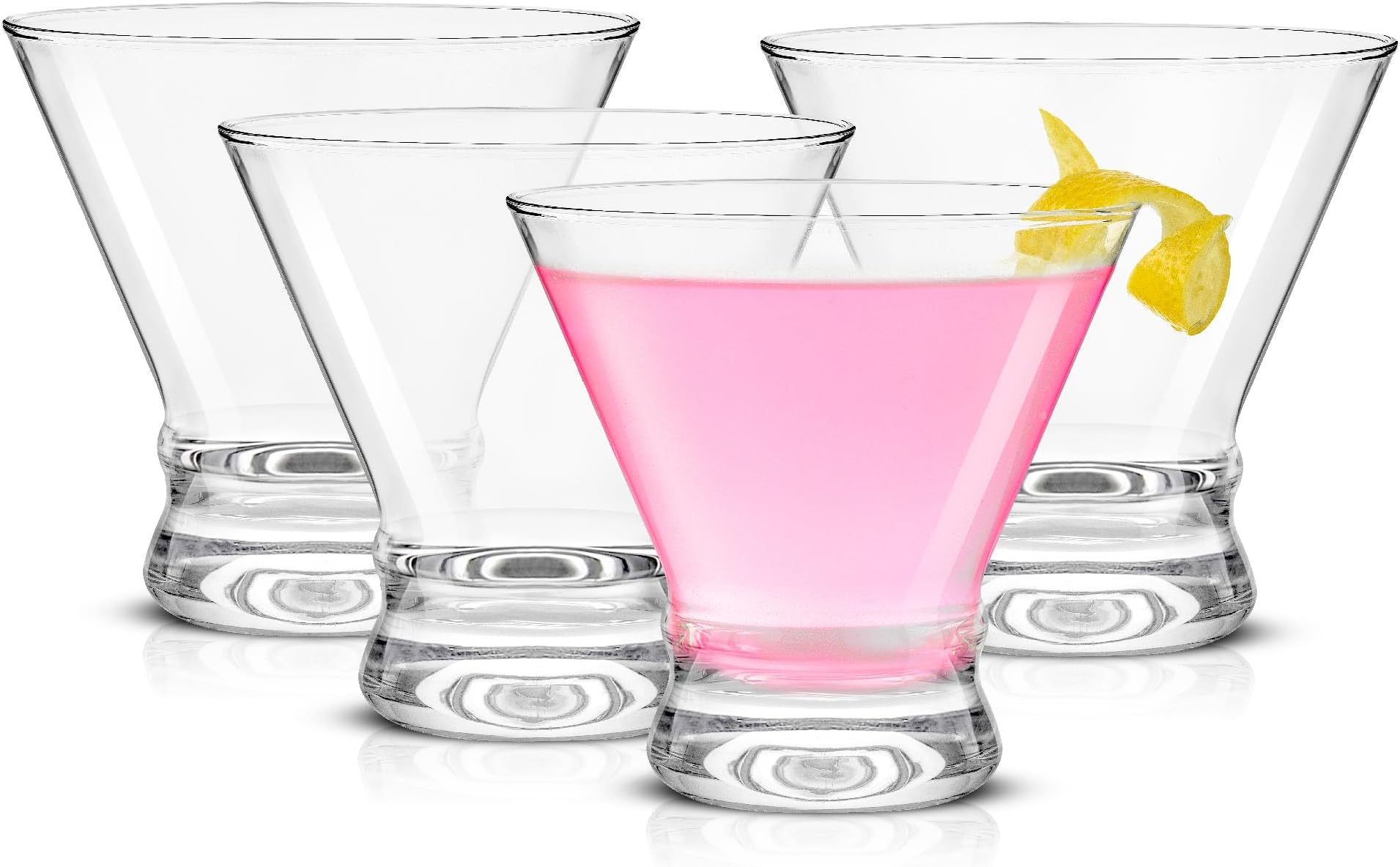 Amazon.com | GLASSIQUE CADEAU Luxury Milan Martini Cocktail Glasses for ...