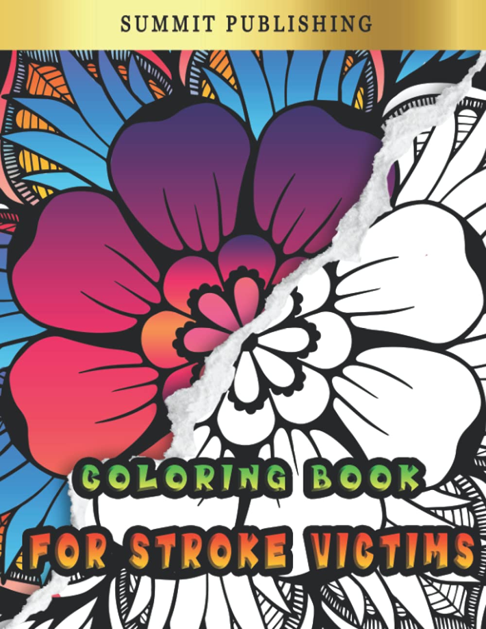 Buy Coloring Book for Stroke Victims: The Brain Injury Coloring Books ...