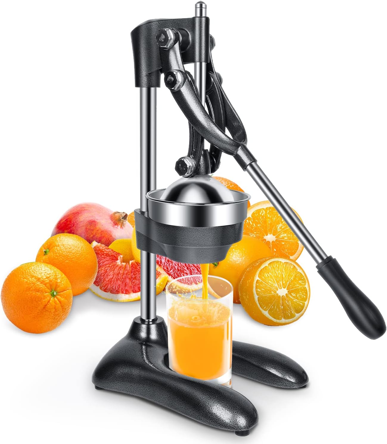 Amazon.com: TONGCHANT Extra Tall Cast Aluminum Orange Juice Squeezer ...