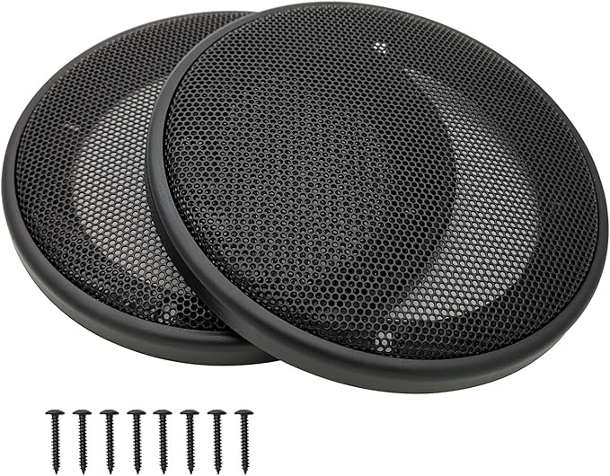 Amazon.com: 4" Speaker Grill Covers, Car Speaker Subwoofer Guard ...