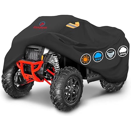 Amazon.com: Comnova ATV Cover for 4 Wheelers - 88 Inch ATV Covers 600D ...