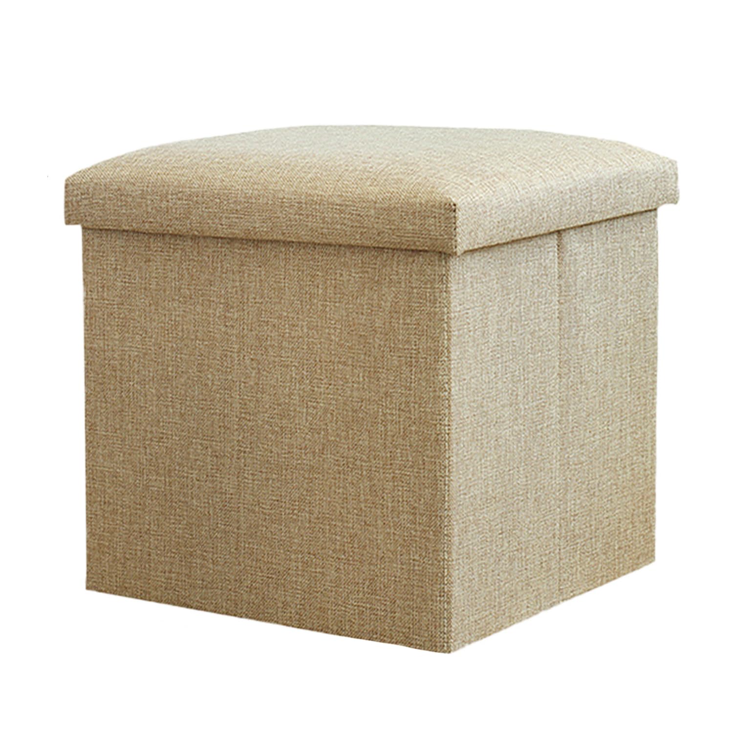 Kuber Industries Storage Stool for Bedroom | Dressing stool with ...
