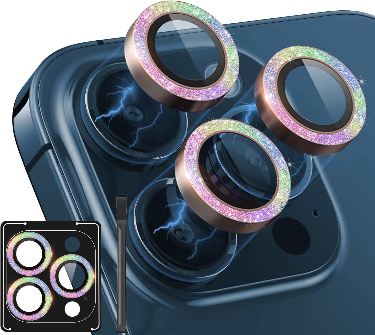 Amazon.com: Xfilm for iPhone 15 Pro/iPhone 15 Pro Max Camera Lens ...