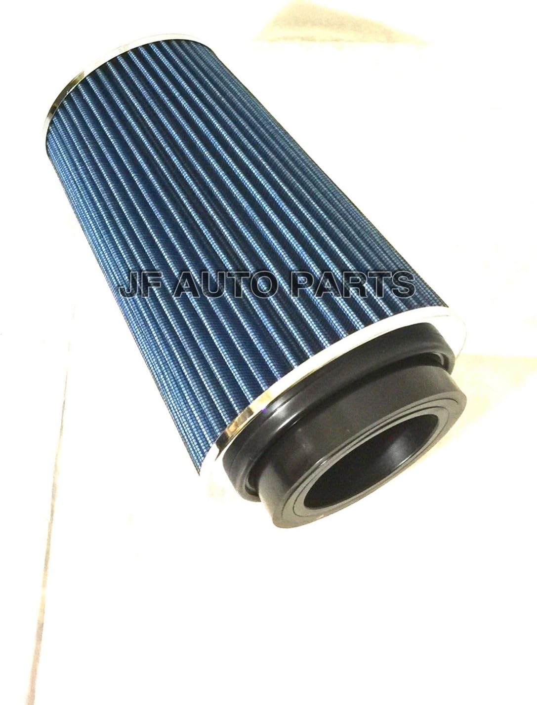Amazon.com: 4" Inlet x 10" Air Intake Chrome Closed Top Cone Air Filter ...