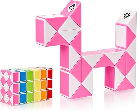 Amazon.com: CUBIDI® Magic Snake Cube | Fidget Snake Toy for Kids ...