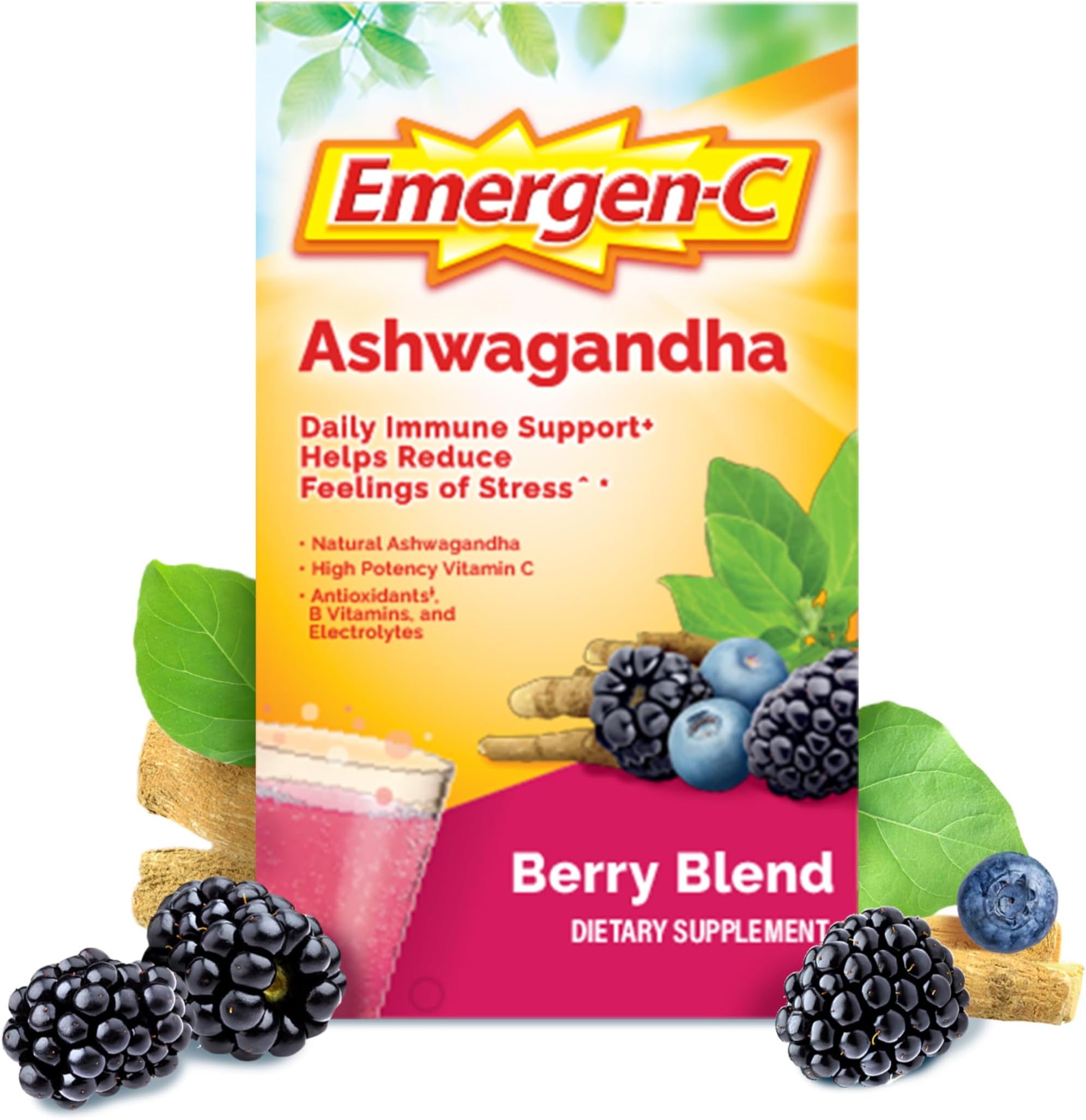 Amazon.com: Emergen-c Vitamin C 1000mg 90 Packets 3 Variety Cartons NET ...