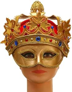 Amazon.com: Forum Novelties 63300 Royalty Mask : Toys & Games