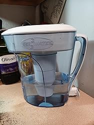 Amazon.com: ZeroWater 10-Cup Ready-Pour 5-Stage Water Filter Pitcher 0 ...