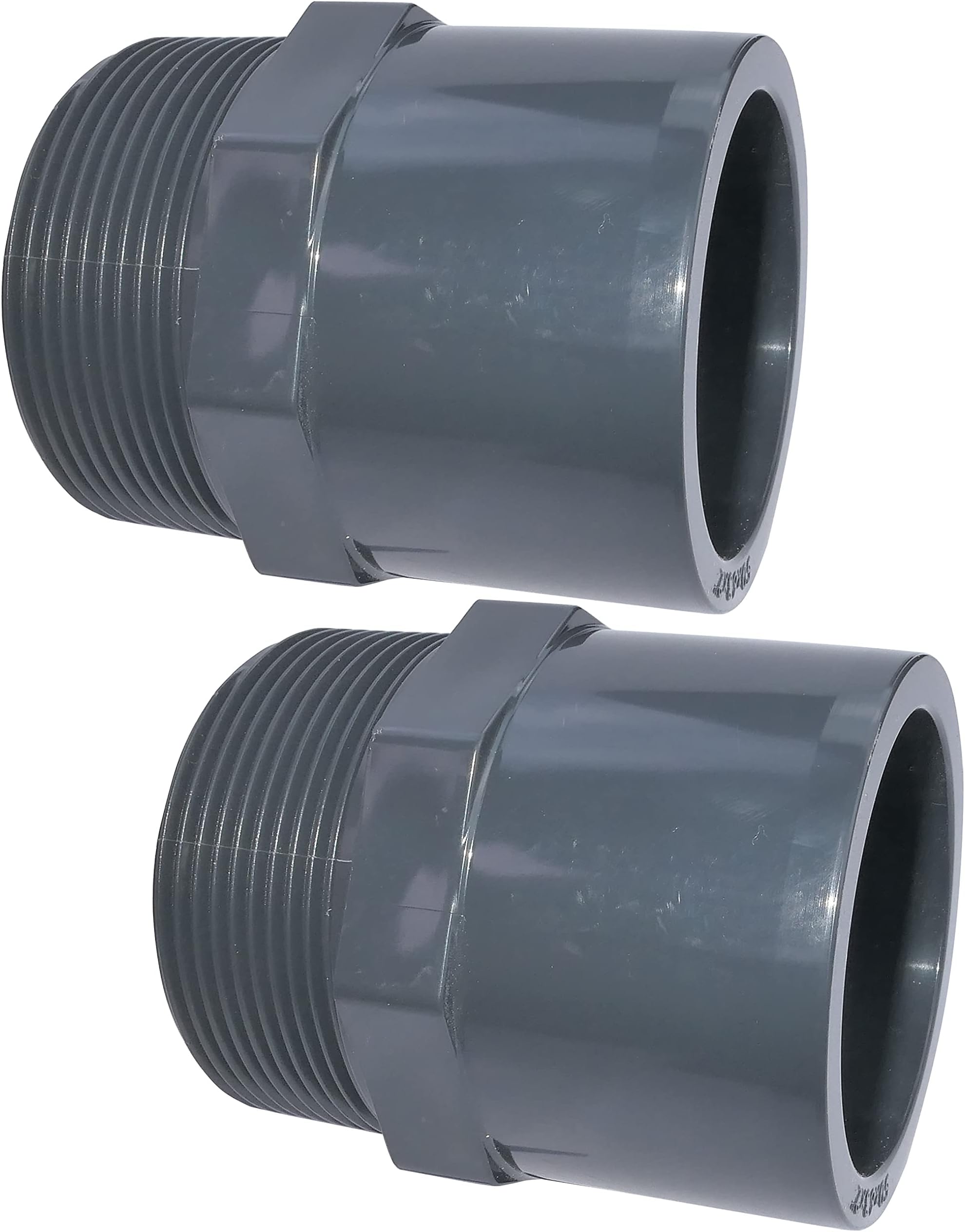 Embout filete pvc male 20 25 32 40 50 63 75 90 110mm embout a visser ...