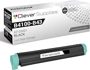 Amazon.com: CS Compatible Toner Cartridge Replacement for Okidata B4100 ...