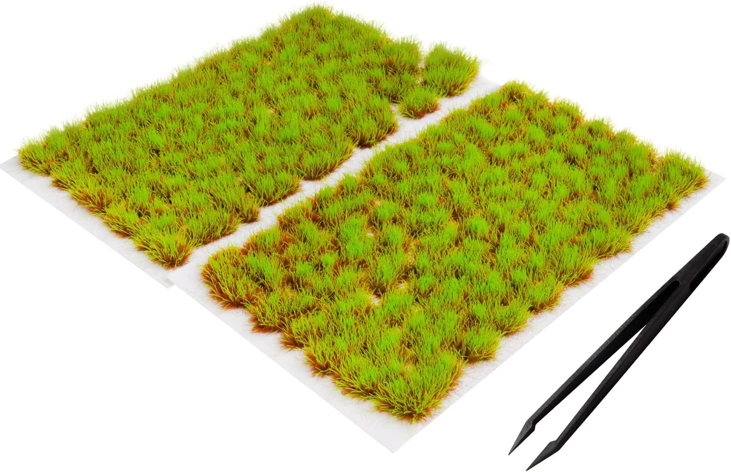 Amazon.com: Cayway 128 PCS Static Grass Tuft Model Grass Tufts Terrain ...
